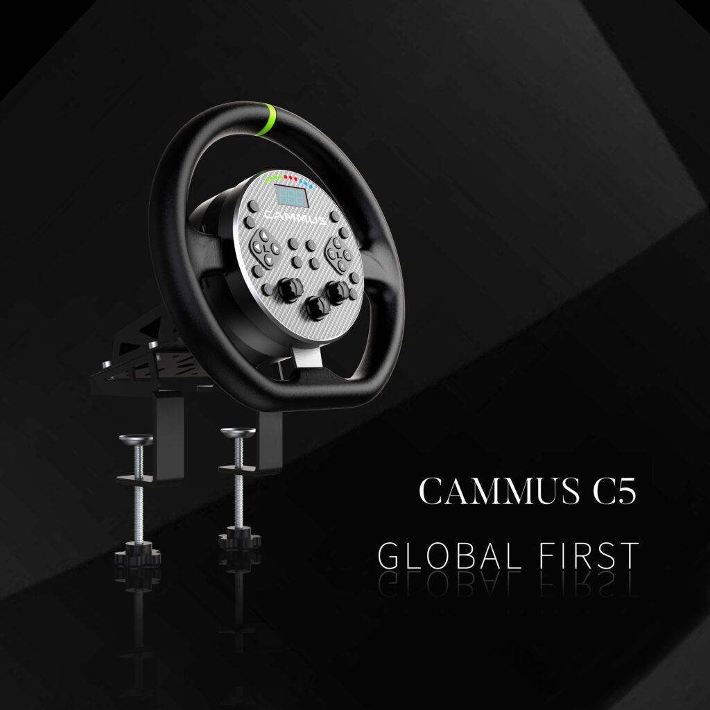 Global First CAMMUS C5 Direct Drive Steering Wheel – CAMMUSRACING Simulator