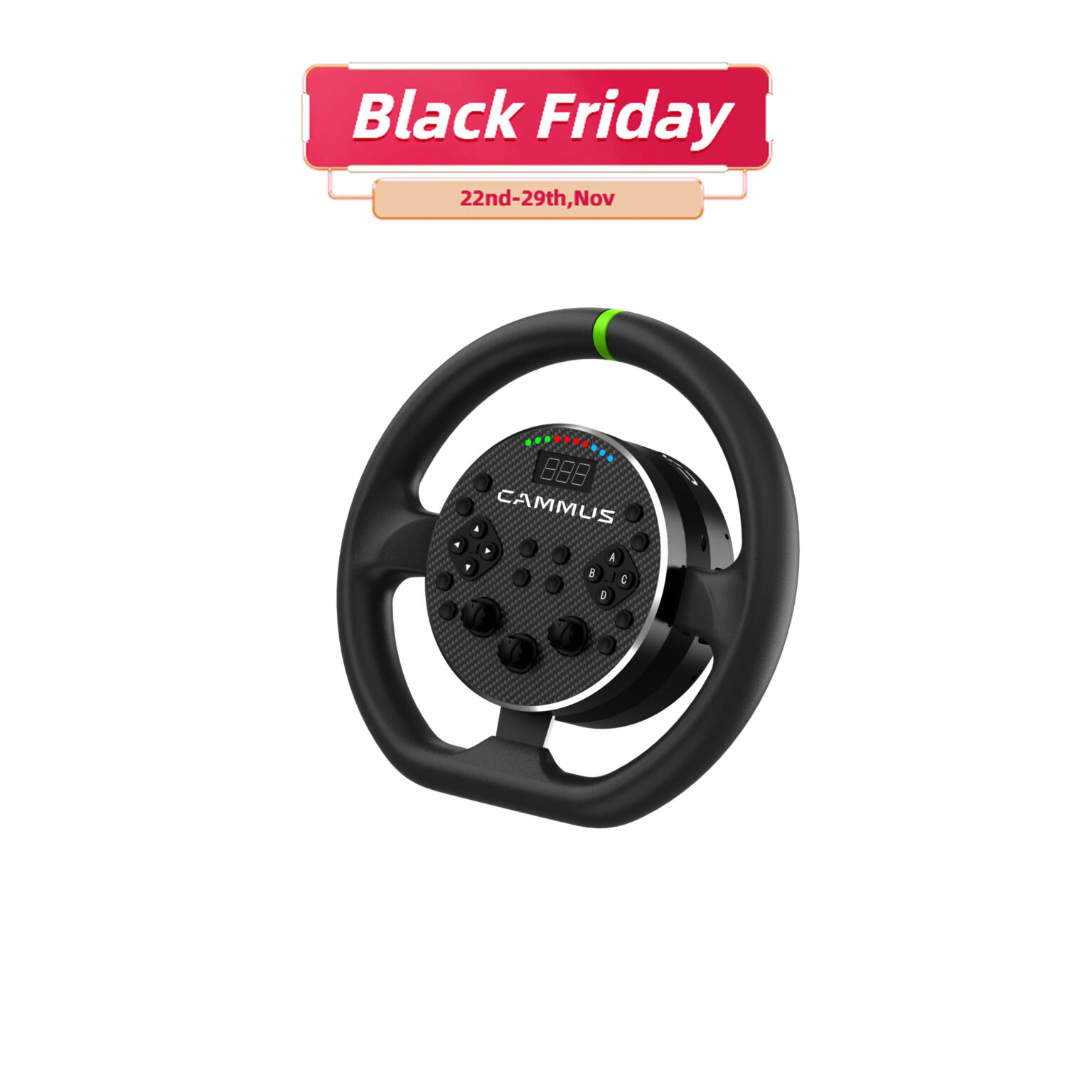 Global First CAMMUS C5 Direct Drive Steering Wheel - CAMMUS Racing ...