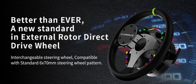 Pre Order New Version CAMMUS C12 Direct Drive Steering Wheel - CAMMUS ...