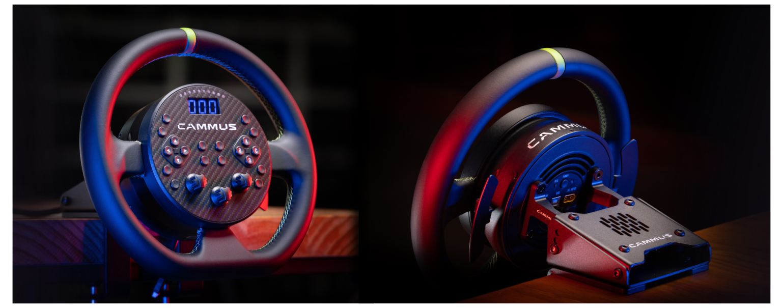 Global First CAMMUS C5 Direct Drive Steering Wheel - CAMMUS Racing ...